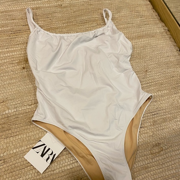 Zara | Swim | Zara Back Tie Swimsuit | Poshmark